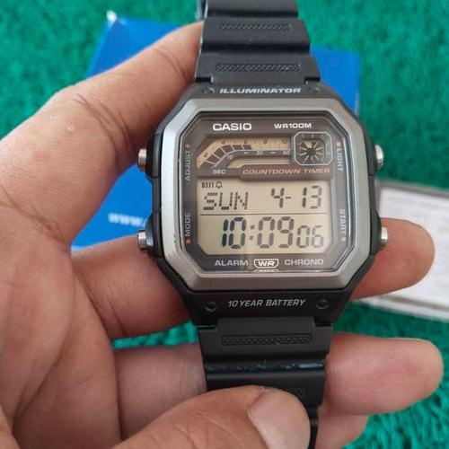 Jual jam casio ws1600h fullset box garansi mulus no baret2 - Kota Depok ...
