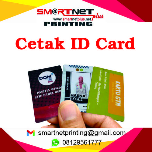 Jual Cetak ID Card Kartu Member PVC Card Custom Kartu ID Card - CETAK 1 SISI - Kota Tangerang ...