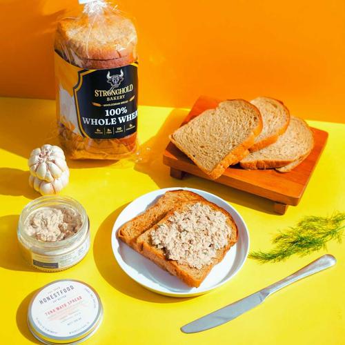 Jual Stronghold Bakery Roti 100% Gandum + Tuna Mayo Spread by Honest ...
