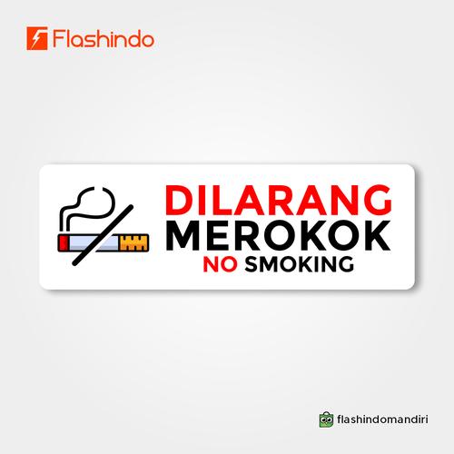 Jual Signboard/Sign Akrilik | Dilarang Merokok/No Smoking | Papan ...