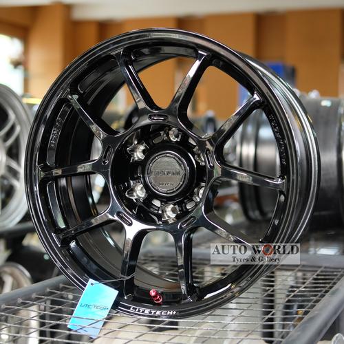 Jual Velg Original Lenso VT1 Flow Forming Ring 18 PCD 6x139.7 ET 0 Black Glossy (Pajero ...