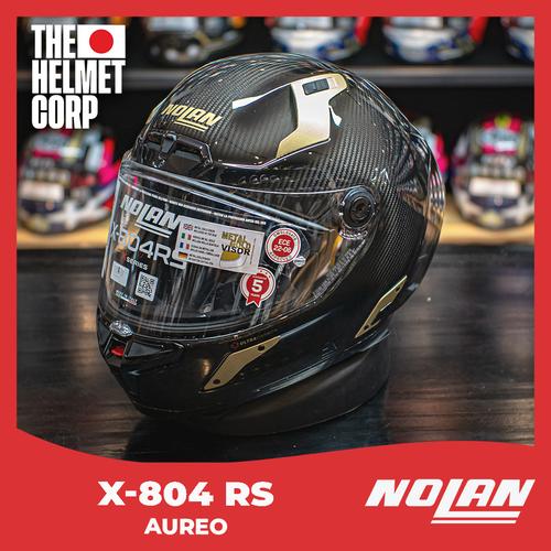 Jual NOLAN X804 RS ULTRA CARBON AUREO FULL FACE CARBON HELMET ORIGINAL ...