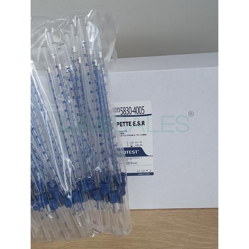 Jual Pipet Esr Sediplast Citotest Tabung Westergren Disposable Isi ...