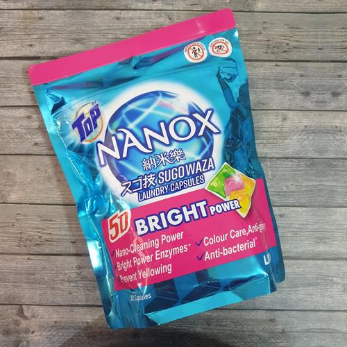 Jual TOP NANOX Laundry Capsules Detergent Japan Singapore Tide Persil ...