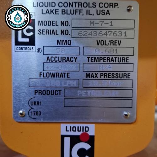 Jual Flow Meter LC M7-1 Liquid Contol M7-1 - Jakarta Barat - Meteran ...