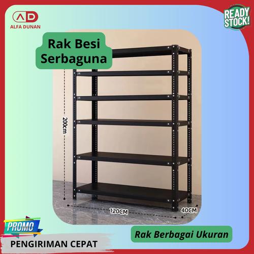 Jual ALFA Rak Dengan Berbagai Ukuran Rak Besi Serbaguna Mudah Dirakit ...