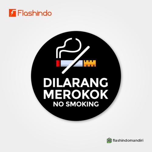 Jual Sign board Papan Akrilik Tulisan Peringatan Dilarang Merokok No ...
