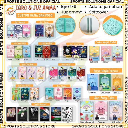 Jual IQRO & JUZ AMMA AL IMAN,IQRO CUSTOM NAMA,IQRO CUSTOM FOTO,IQRA ...