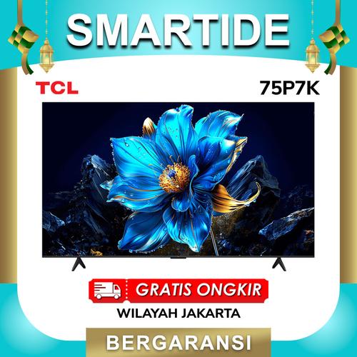 Jual TV TCL 75P7K-UK QLED, 75 Inch Direct LED TV, 4K HDR TV, Smart TV Powered by Google TV Free ...