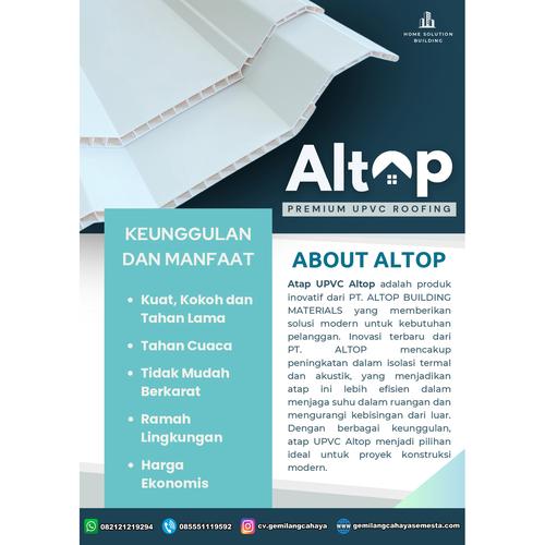 Jual Atap UPVC ALTOP - 5 Meter (Double Layer) - Kab. Sidoarjo - CV ...