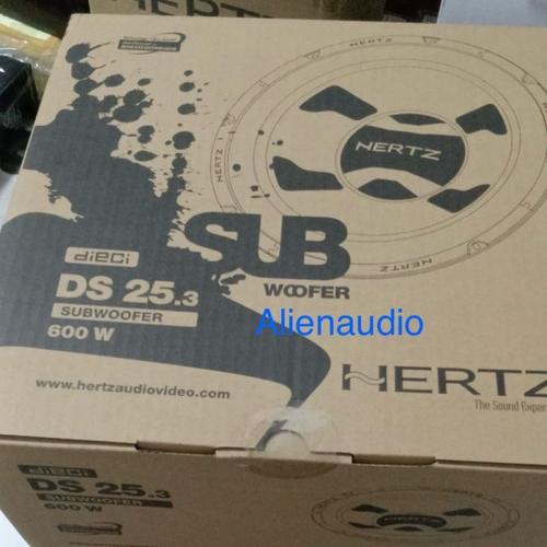 Jual Subwoofer Hertz Dieci DS 25.3 Garansi Resmi PT audioworkshop , 10 ...