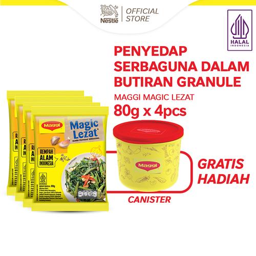 Promo Maggi Magic Lezat Bumbu Masakan Penyedap Serbaguna 80g x 4pcs ...