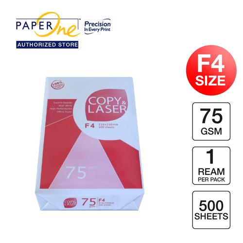 Promo Copy & Laser Kertas F4 75gr Copier 1 Rim (500 lembar) Kertas HVS ...