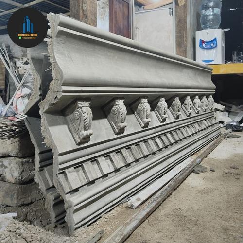 Jual lisplang profil beton/list profil beton + ornamen spot Uk 50 cm × ...