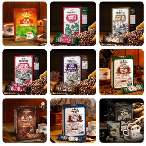 Jual Oriental Kopi White Coffee Malaysia 1 Box Isi 10 - Drip - Jakarta ...