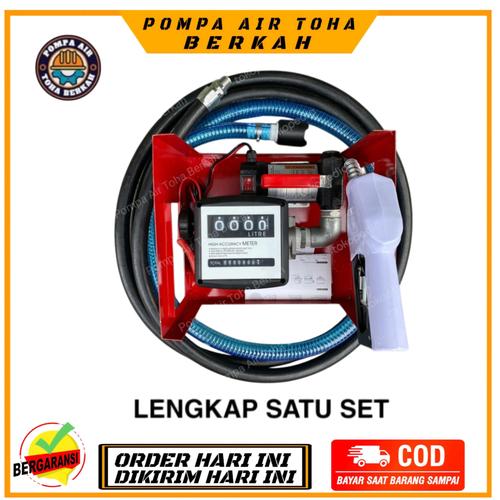 Jual Pompa Solar 24V 70LPM Pompa Transfer BBM Flow Meter FILL RITE 24V ...