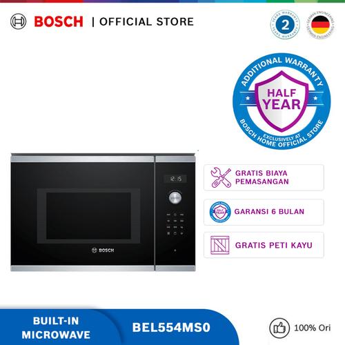 Promo Bosch BEL554MS0 Built-In Microwave Stainless steel Serie 6 | 25 L ...