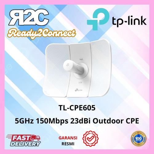 Jual TP LINK CPE605 5GHz 150Mbps 23dBi Outdoor CPE - Jakarta Pusat ...