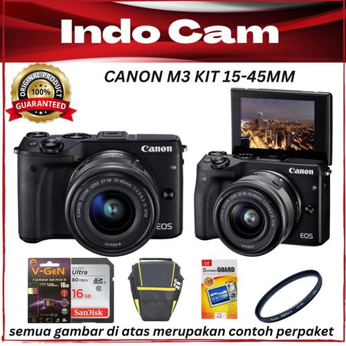 Jual CAMERA CANON M3 KIT 15-45MM - PAKET STANDAR - Jakarta Utara ...