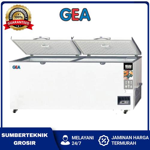Jual Chest Freezer Box GEA Ab-900-t-x Ab 900 tx Ab900tx Cooler 2 Pintu ...