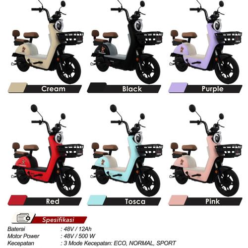 Jual Sepeda listrik exotic ev 928 bergaransi dan original - Kota Kediri ...