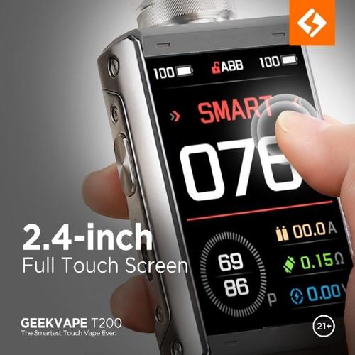Promo GeekVape T200 / Aegis Touch 200W MOD ONLY Authentic by GeekVape ...