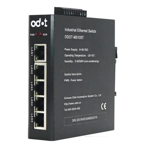 Jual 5 Port Industrial Grade Ethernet Switch 100M Network Port 35mm ...