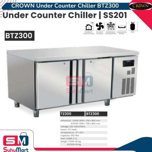 Jual CROWN Under Counter Chiller BTZ-300 / BTZ 300 / BTZ300 / Under ...