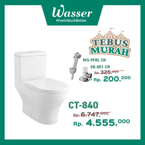 Promo Wasser Toilet + Jet Shower - CT-840, CHROME - Jakarta Barat ...