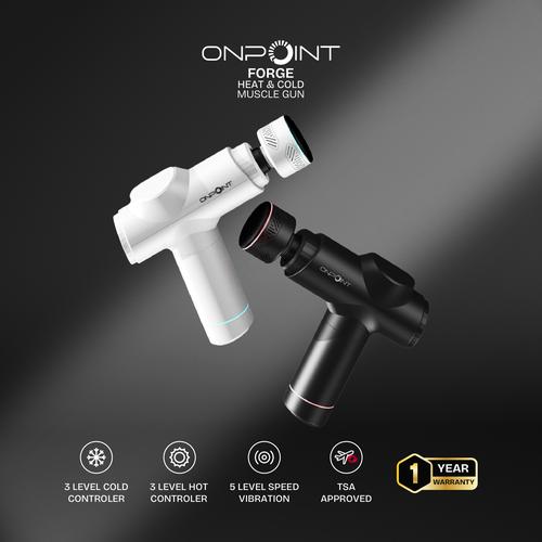 Promo Bundle | 2 Pcs ONPOINT FORGE Hot & Cold Muscle Gun - Massage Gun ...