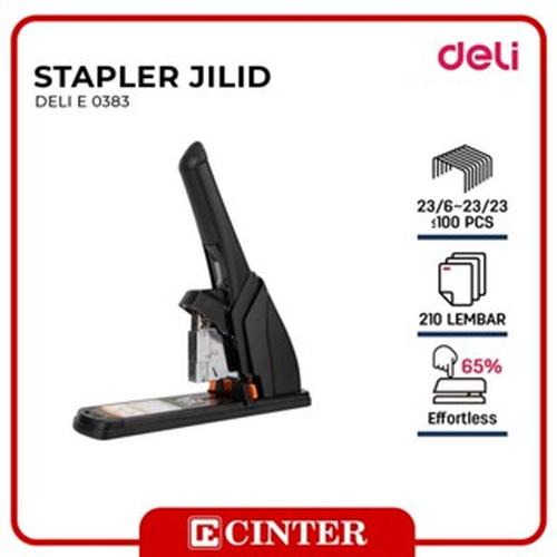 Jual DELI - STAPLER TUGAS BERAT JILID HEAVY DUTY / HEKTER JILID 210 ...