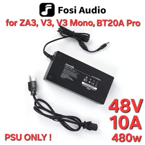 Jual FOSI AUDIO 48V 10A Power Supply Unit / Adaptor for ZA3, V3, V3 ...