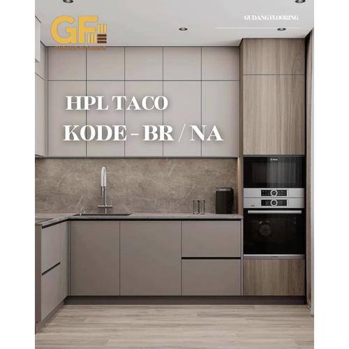 Jual HPL Taco Type - BR/NA / Pelapis meja Furniture HPL kayu Triplek ...