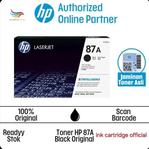 Jual HP Toner 87A Black Original Laserjet Cartridge - Jakarta Selatan ...