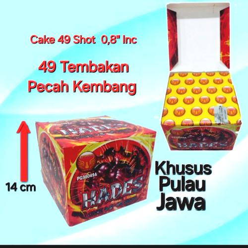 Jual Cake Hades Cake 49 Shot 0,8" Inc/49 Tembak - Jakarta Timur - Roman ...