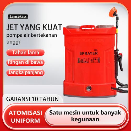 Promo sprayer elektrik 16 liter Alat Semprot Tanaman Pertanian merah ...