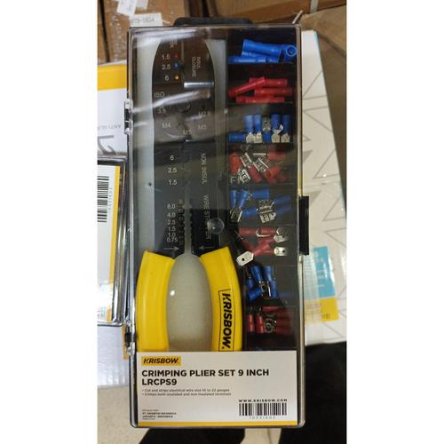 Jual Set Tang Crimping 9 Inci Lrcps9 - Kuning Krisbow - Jakarta Utara ...