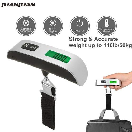 Jual Timbangan Koper Tas Bagasi Digital 50 Kg Luggage Scale Gantung ...