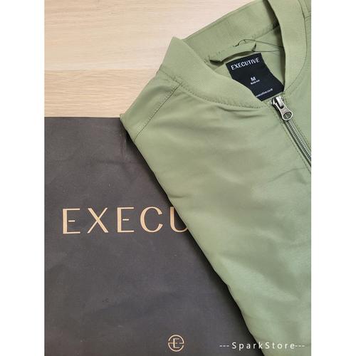 Jual [NEW][BARU] The Executive Jaket Bomber Jacket Zipper Hijau Olive ...