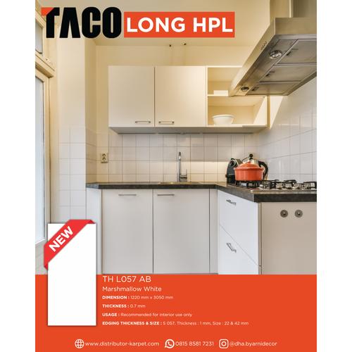Jual Taco Long HPL Ukuran 3m x 1,22m | HPL Pelapis Interior Furniture Warna Solid - TH L057 AB ...
