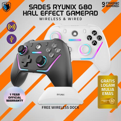 Jual Sades Ryunix G80 Gamepad Hall Effect Dual Mode Gaming Controller SadesRyunix Sades ...