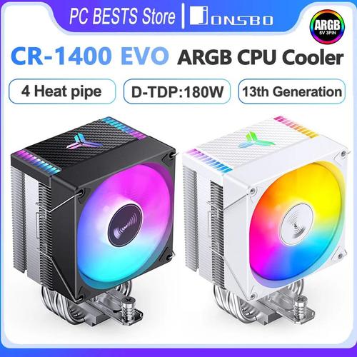 Jual Jonsbo CR-1400 EVO CPU Cooler 4 HeatPipe Tower 5V 3 PIN ARGB ...