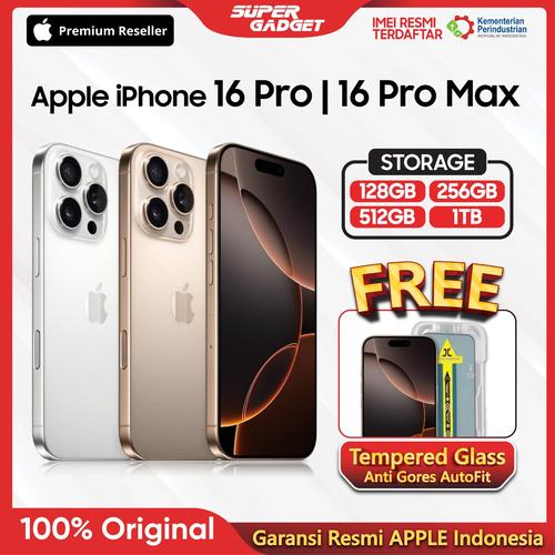 Promo Apple Iphone 16 Pro | Iphone 16 Pro Max Garansi Resmi IBox Indonesia - 16 ProMax 256GB ...