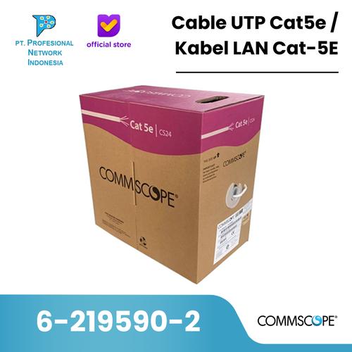 Promo AMP Commscope Cable UTP Cat5e / Kabel LAN Cat-5E 6-219590-2 Cicil ...