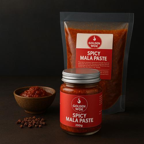 Jual Spicy Mala Paste GOLDEN WOK - Bumbu Hotpot Halal, Mala Xiang Guo ...