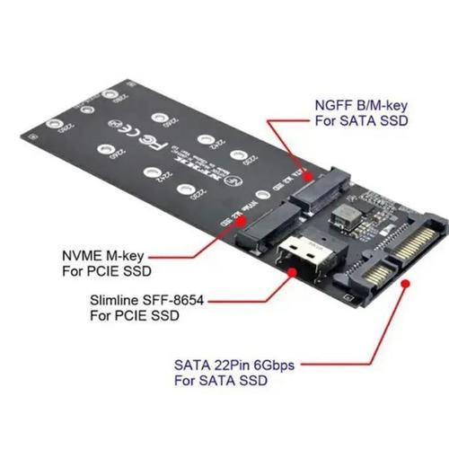 Jual Sata M2 Adapter U.2 Sff-86439 U2 To M.2 Nvme Ssd Converter 22Pin ...