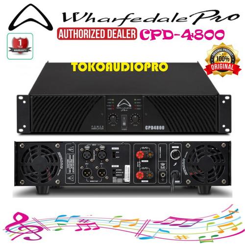 Jual Wharfedale CPD 4800 Power Amplifier CPD4800 - Jakarta Pusat ...