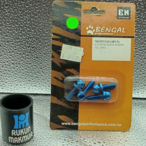 Jual BENGAL Caliper Fixed Screw Blue All Spec - Baut Disc Brake - Kota ...