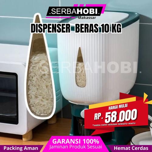 Jual Dispenser Beras 10 KG / Dispenser Beras 10 Kg Rice Box ...