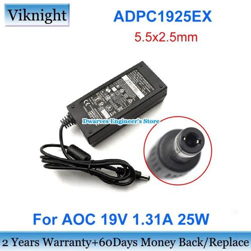 Jual Original 25W AOC 19V 1.31A AC Adapter ADPC1925EX Charger For ...